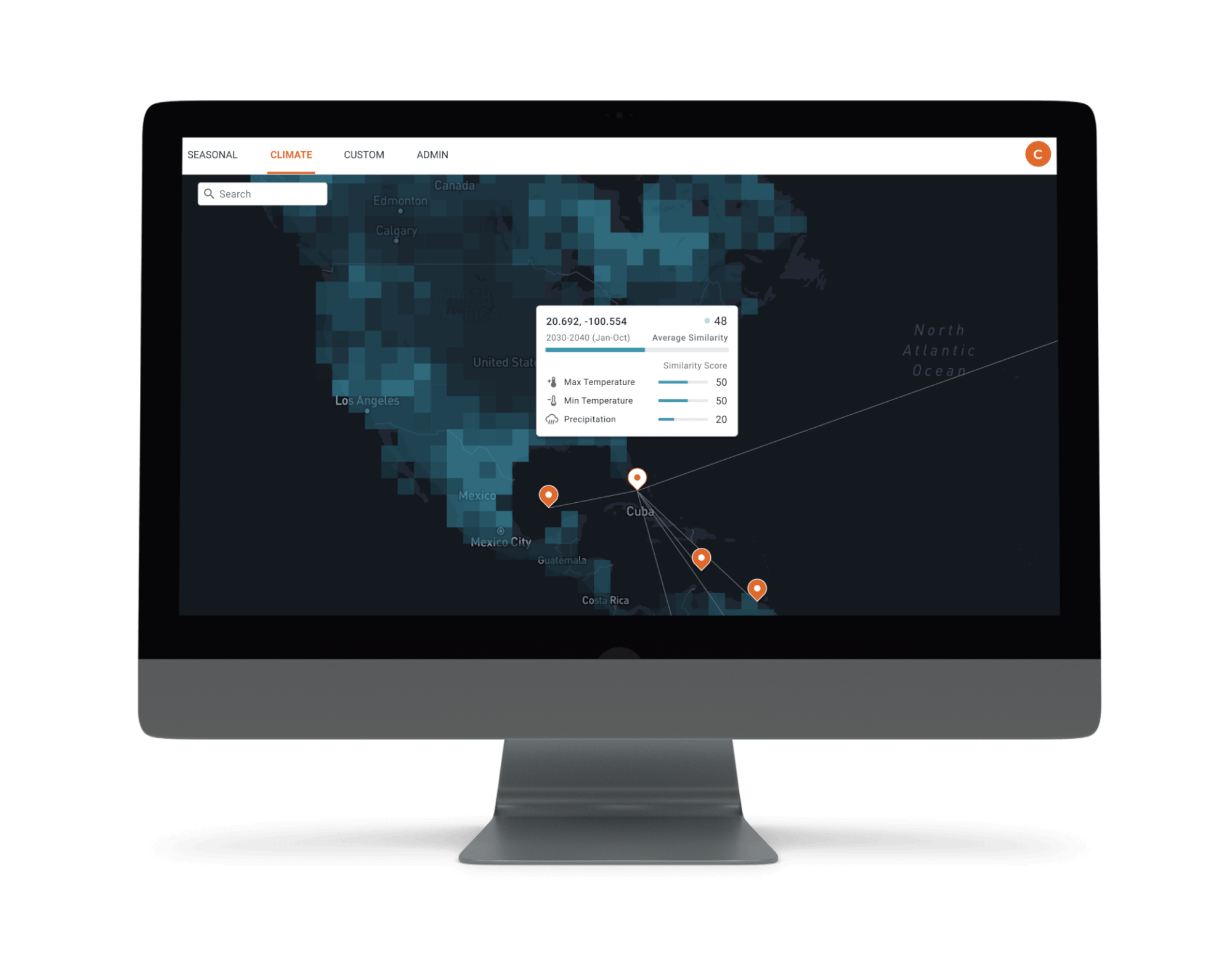 ClimateLens-Adapt | ClimateAi Products