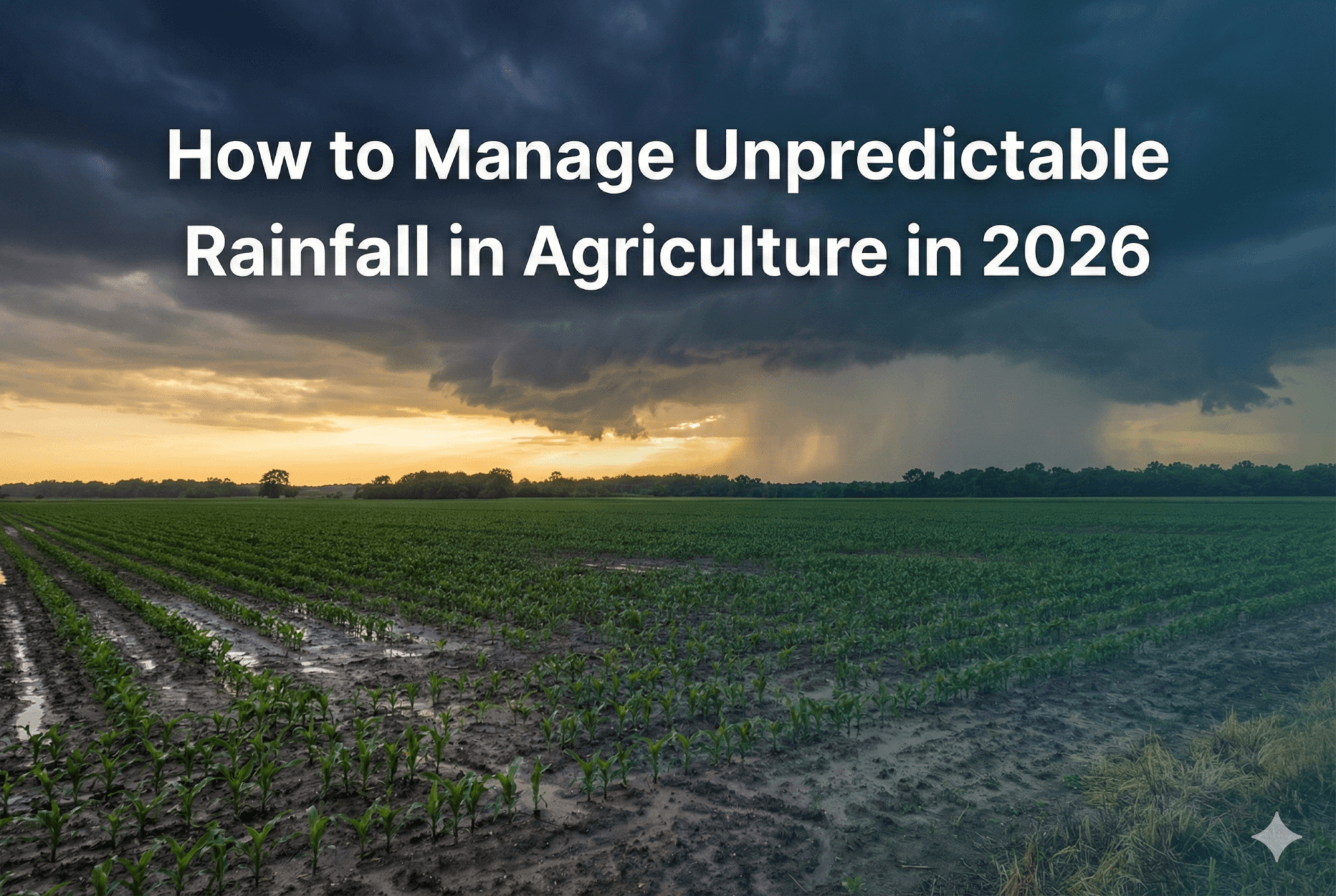 Unpredictable Rainfall in Agriculture: How to Manage Risk